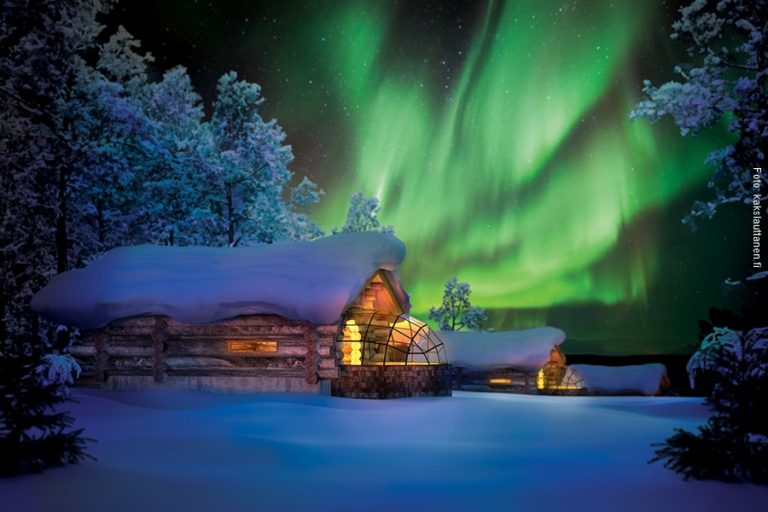 Glasiglu Dorf Finnland - Ein Wintertraum in Lappland